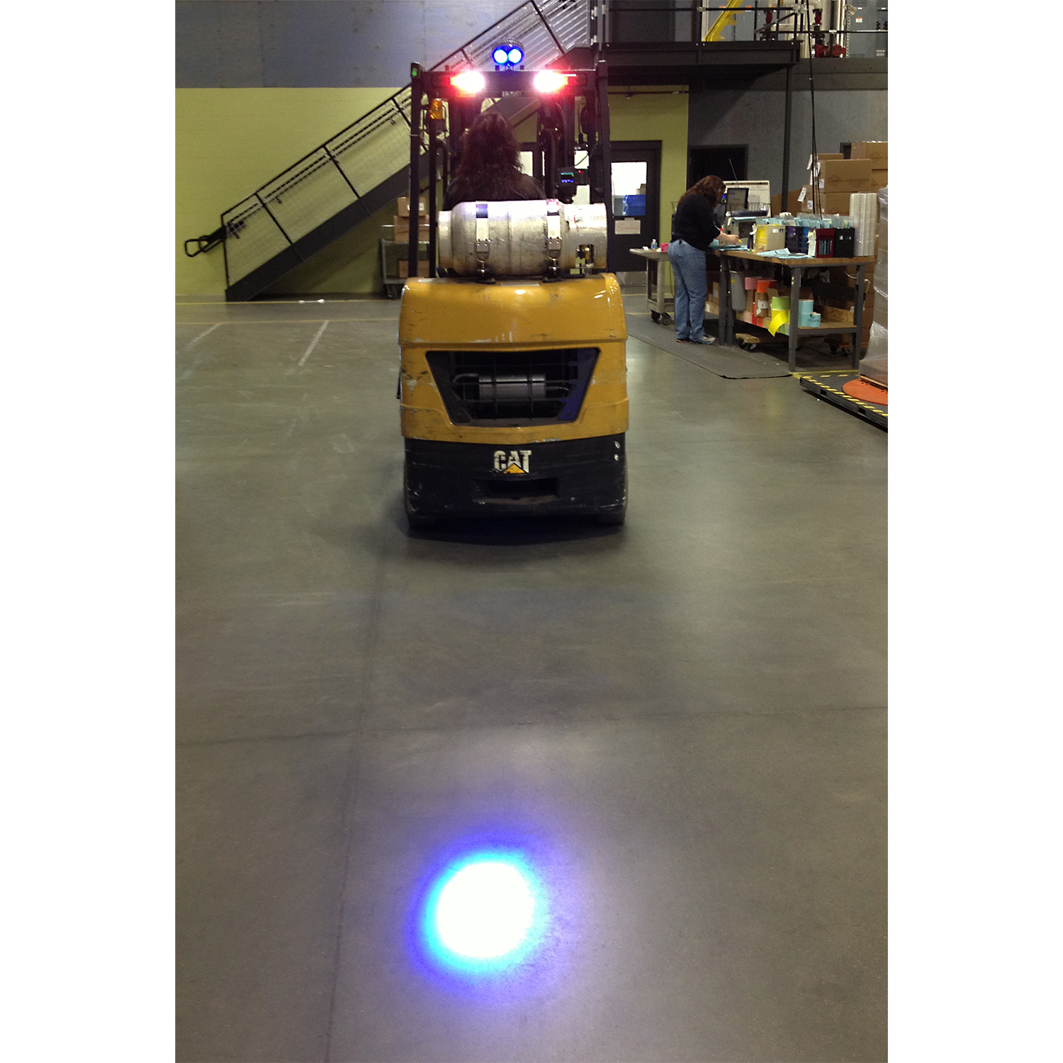LED Forklift Safety Light and Warning Light - Model 770 BLU - LED ...