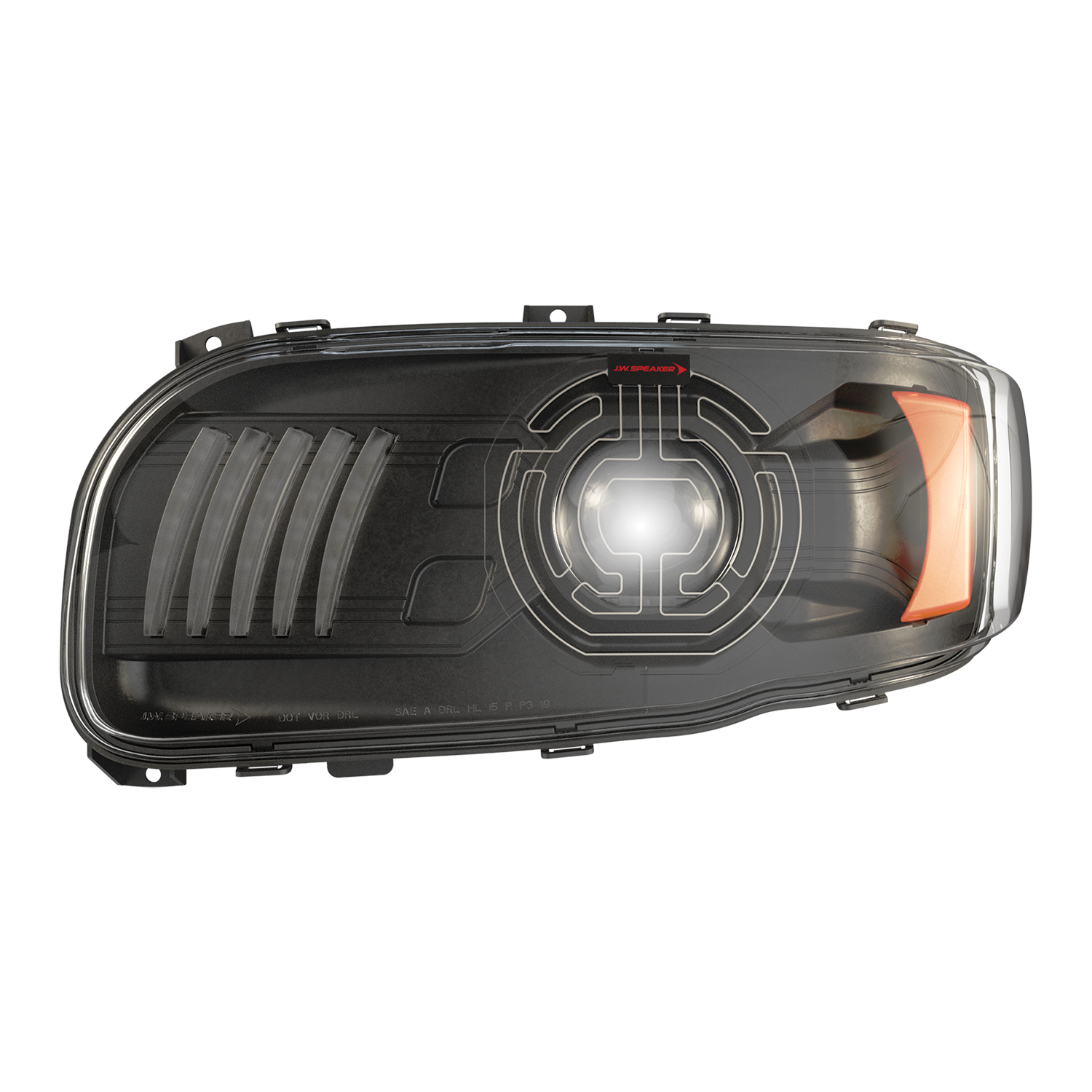 Peterbilt POD LED Headlights - Model 9600 - LED Headlights ...