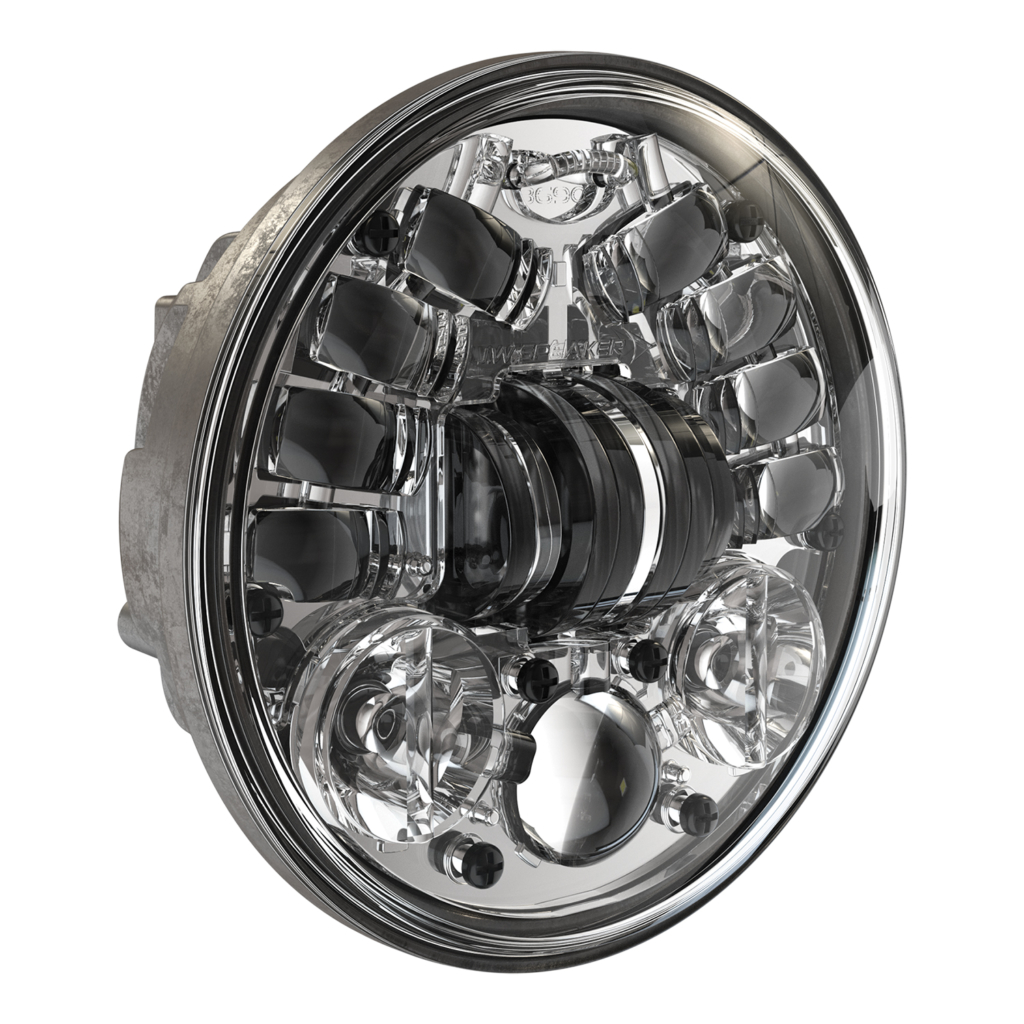 5.75" LED Motorcycle Headlights - Model 8690 Adaptive 2 - LED ...
