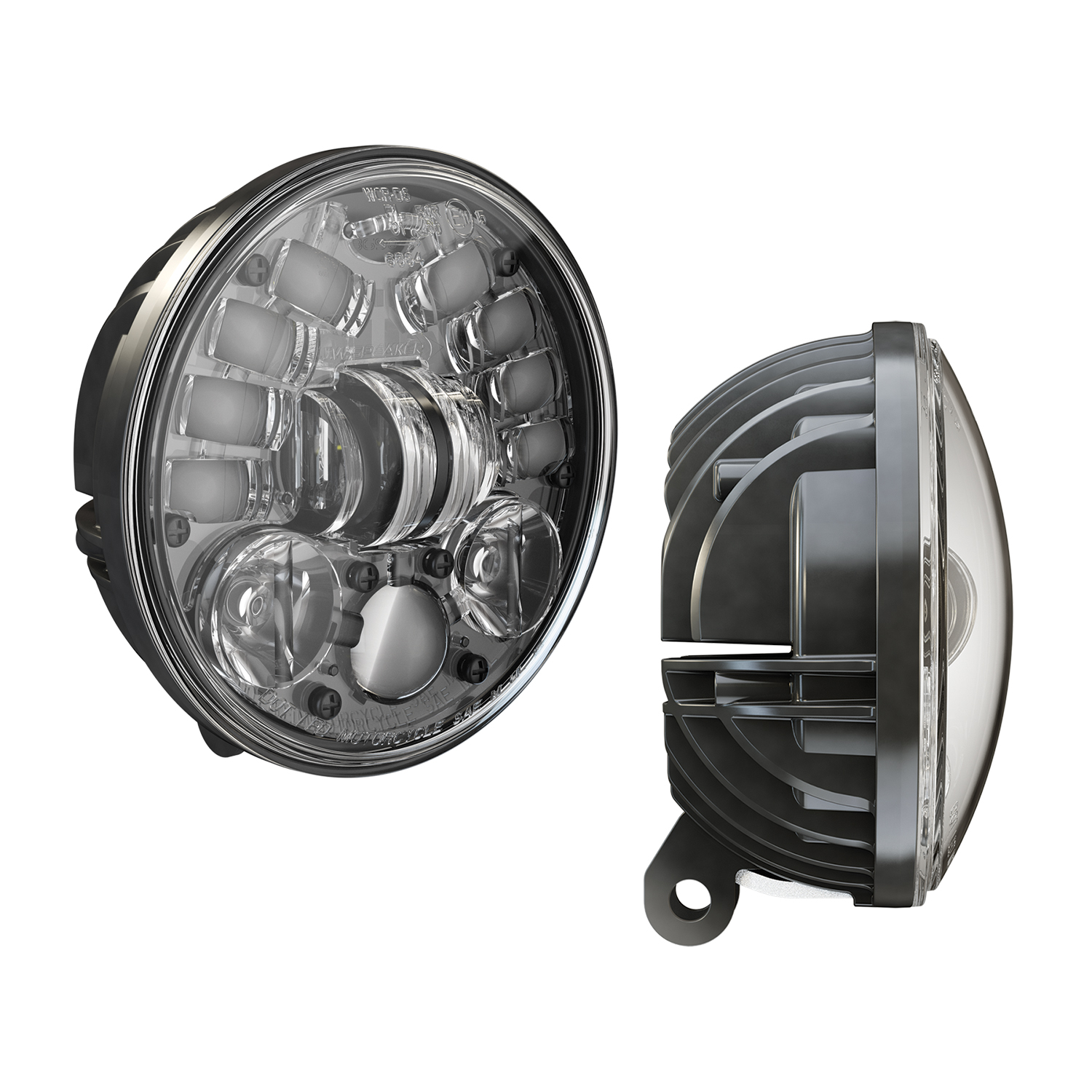Adaptive 2 Series LED Motorcycle Headlights - LED Headlights ...