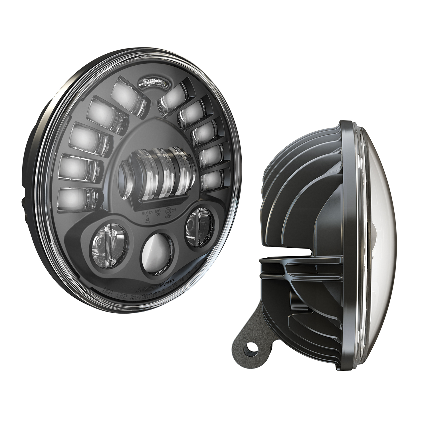 Adaptive 2 Series LED Motorcycle Headlights - LED Headlights ...