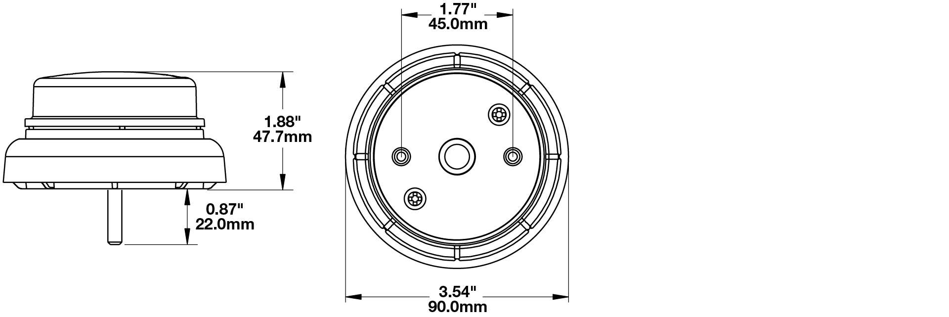 LED Signal Lights – Model 217